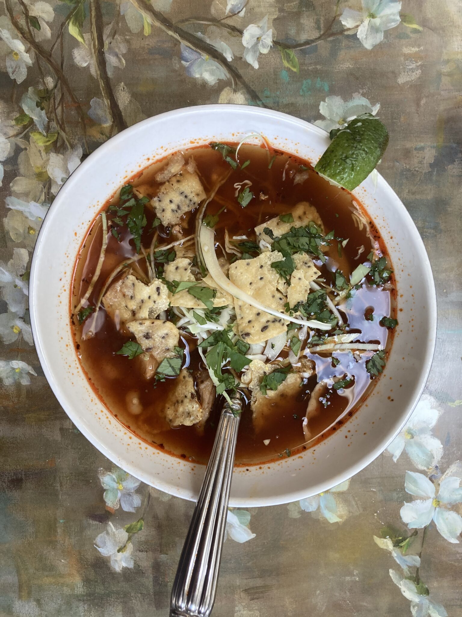 Pozole with Hominy - Esposito Home Cooked Creations